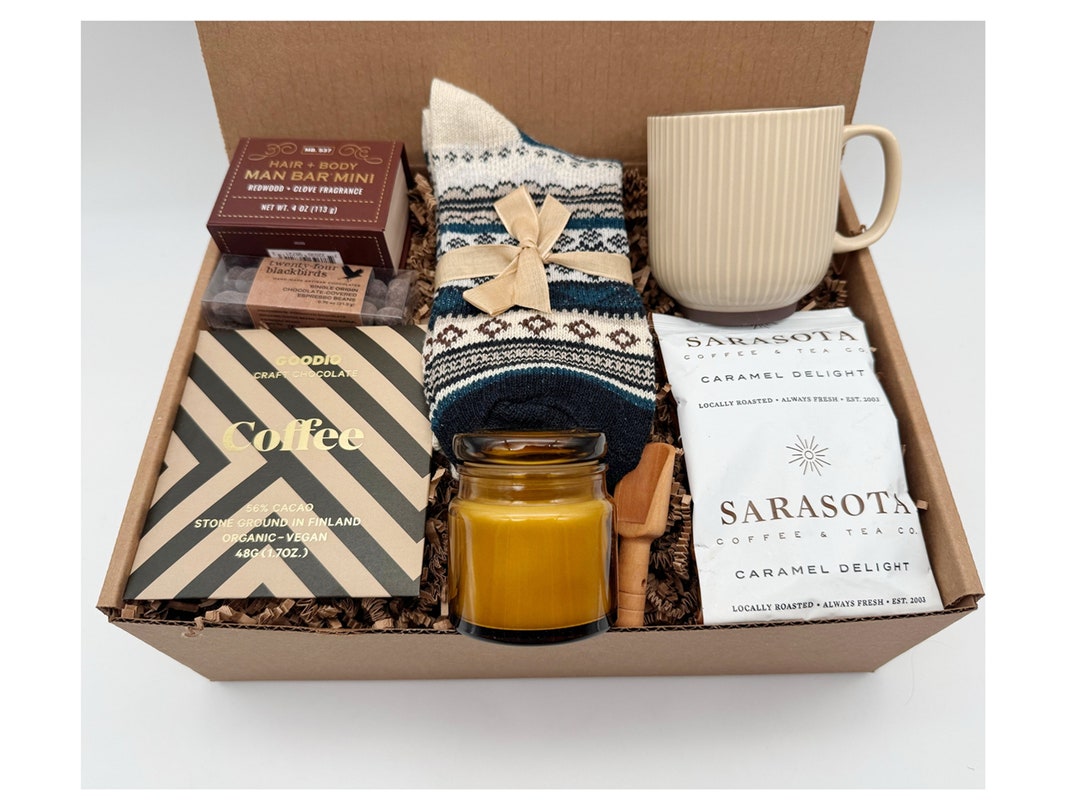 Gift Set for Him, Birthday Box for Dad, Brothers, Colleague, Husband ...