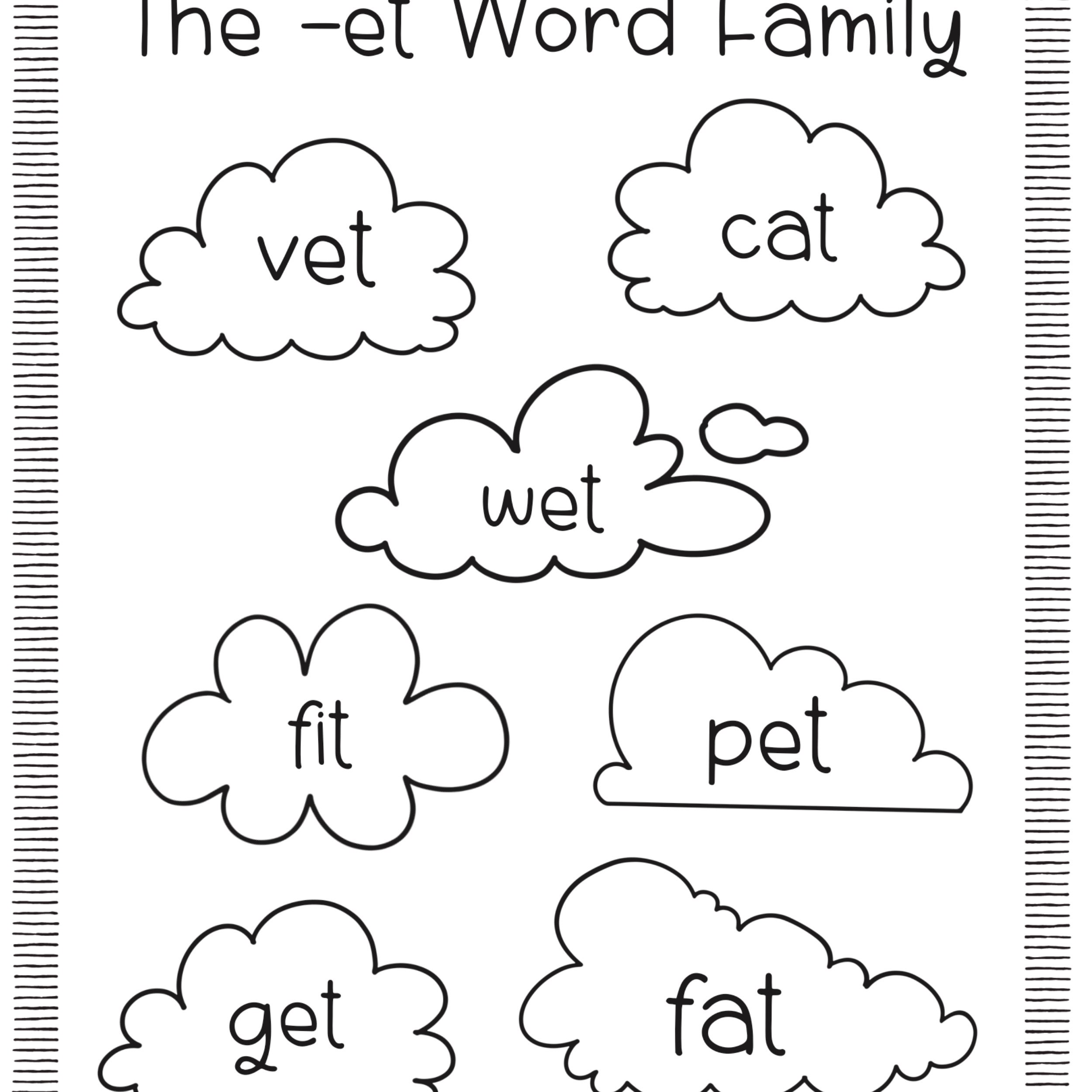Word Families Flashcards and Activities Bundle. Emerging Readers and ...