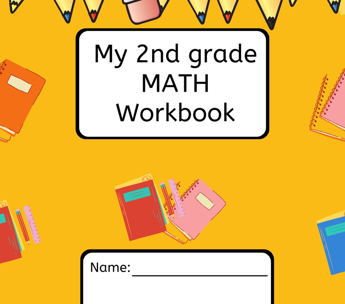 Second Grade Math and Language Arts (ELA) Workbook. Digital Download ...