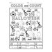 15 Halloween Activities and Coloring Sheets. Halloween Party Activity ...