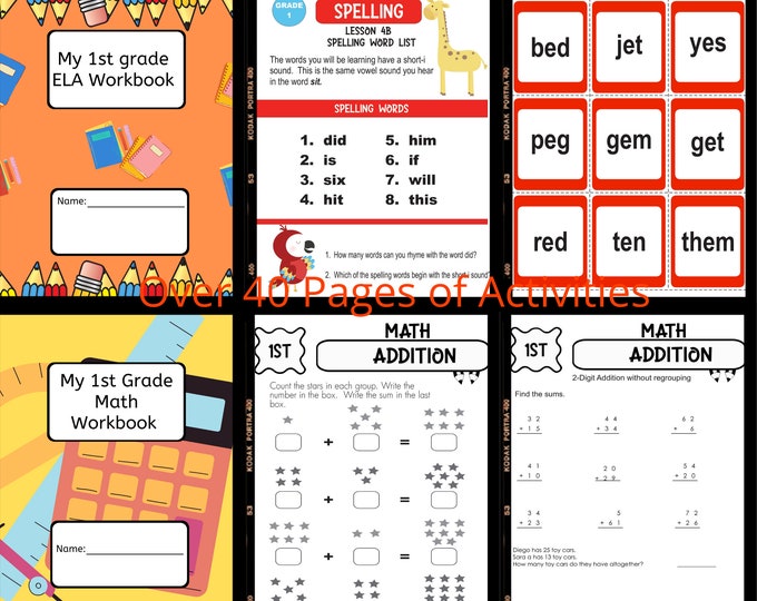 Fall, Winter, Spring and Summer Seasonal Bundle-math & Literacy Pack ...