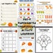Thanksgiving Activity Worksheets for Pre-k - Kindergarten. Preschool ...