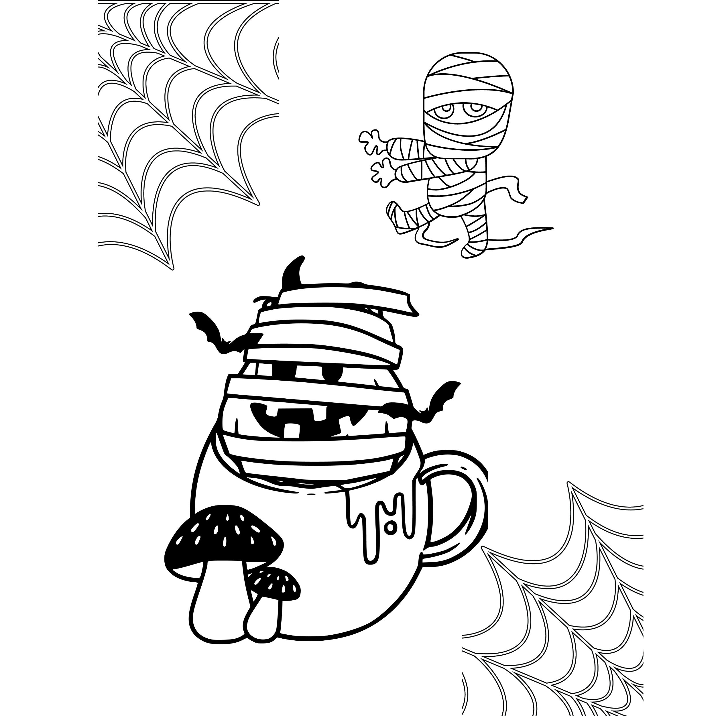 15 Halloween Activities and Coloring Sheets. Halloween Party Activity ...