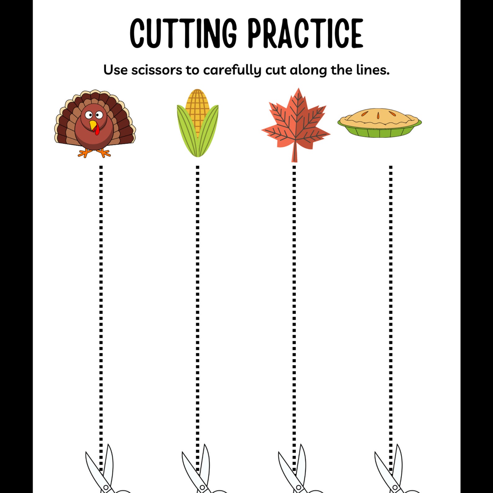 Thanksgiving Activity Worksheets for Pre-k Kindergarten. Preschool ...