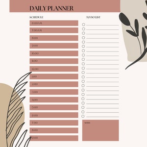 Printable BOHO Weekly Planner Pages | Undated Planner Printable ...