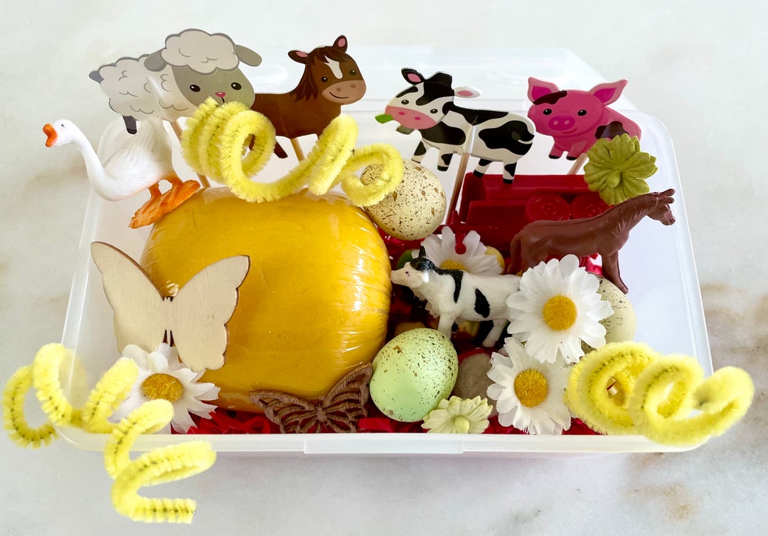 Buy The Farm Playdough Kit, Playdough Kit, Farm Animals Playdough ...