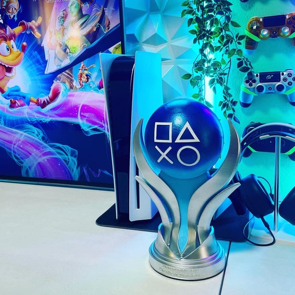 Playstation Platinum Trophy - Etsy