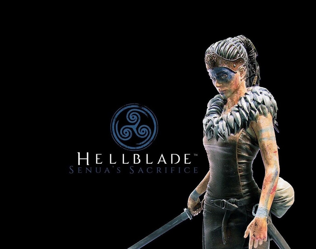 Senua Hellblade Fan Art Statue in Resin 30 Cm - Etsy
