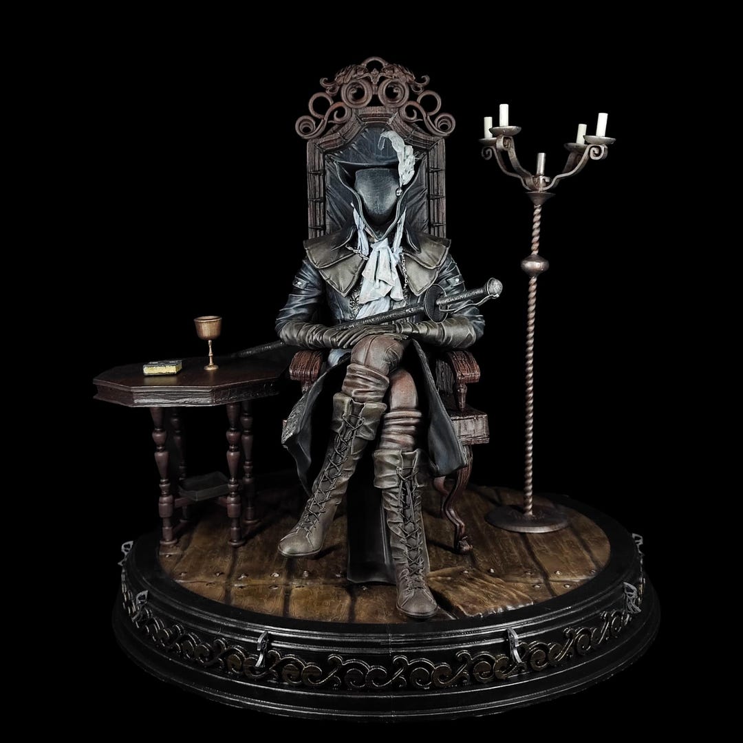 Bloodborne Lady Maria Fan Art in Resin Hand Painted - Etsy
