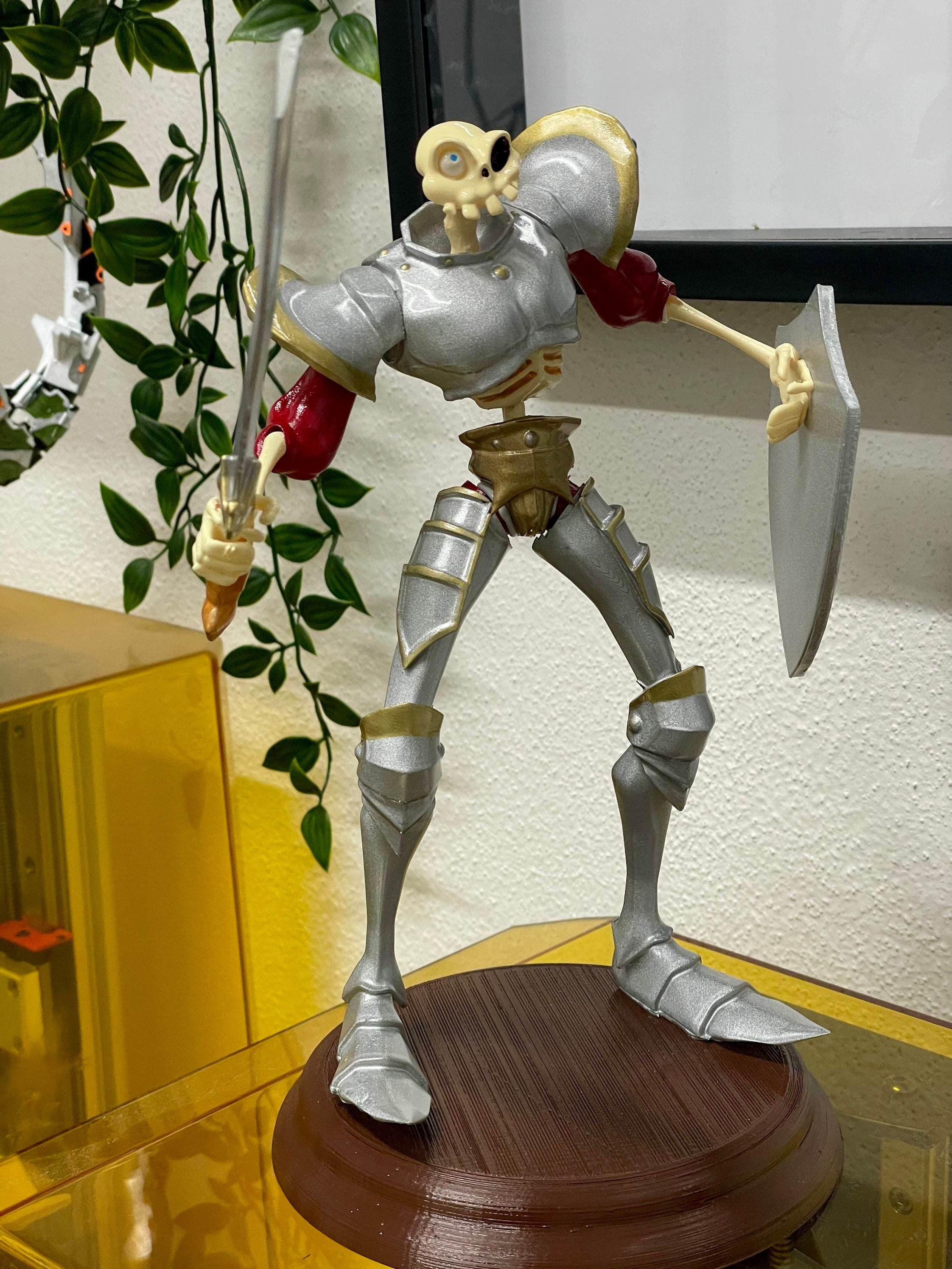Sir Daniel Fortesque Medievil Fan Art Statue in Hand Painted - Etsy UK