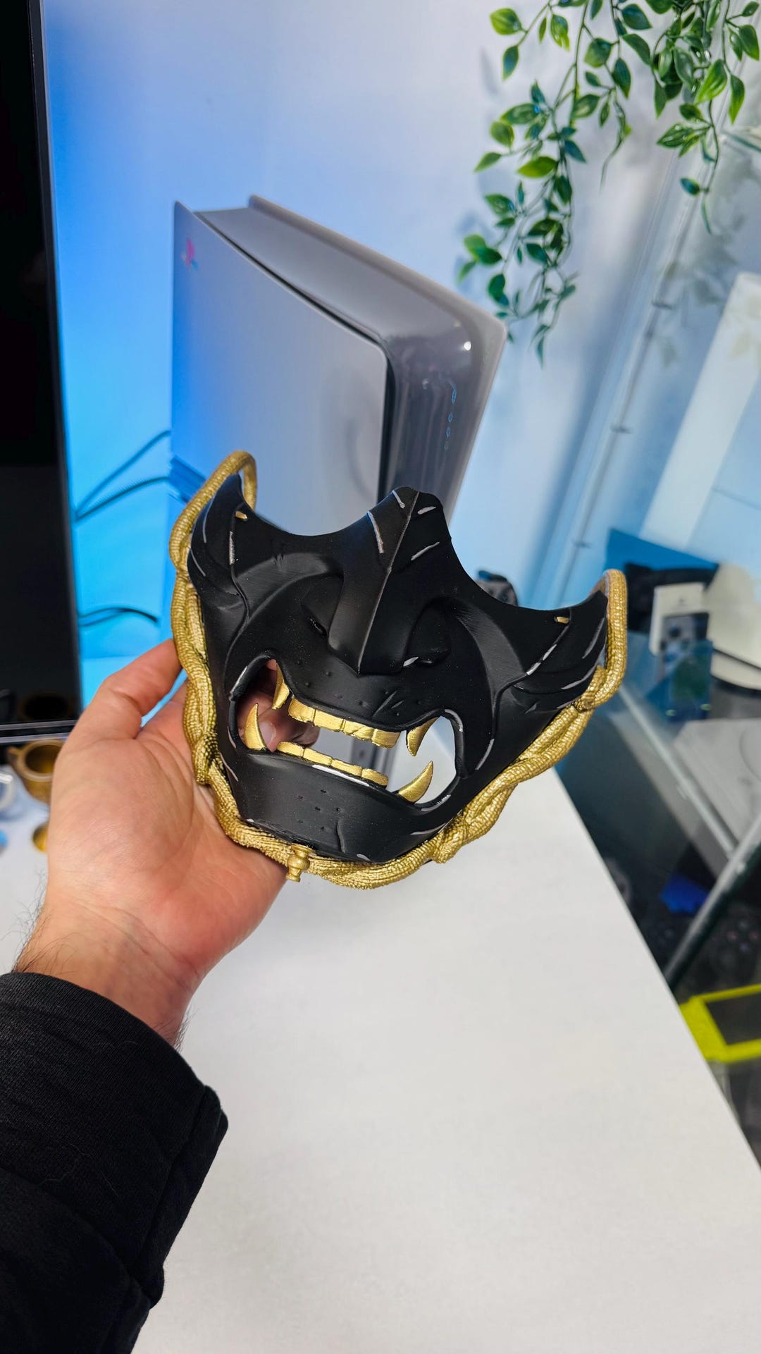 Ghost of Tsushima Mask 1:1 Replica Ps4 Ps5 Wearable - Etsy
