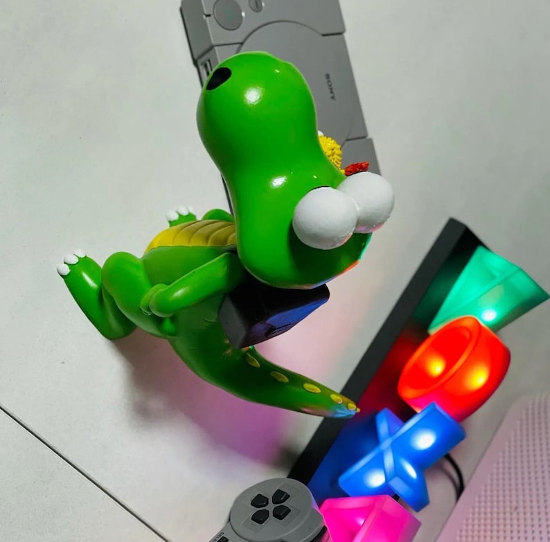 Croc Legend of the Gobbos Fan Art Statue in Hand Painted Resin 20 Cm - Etsy