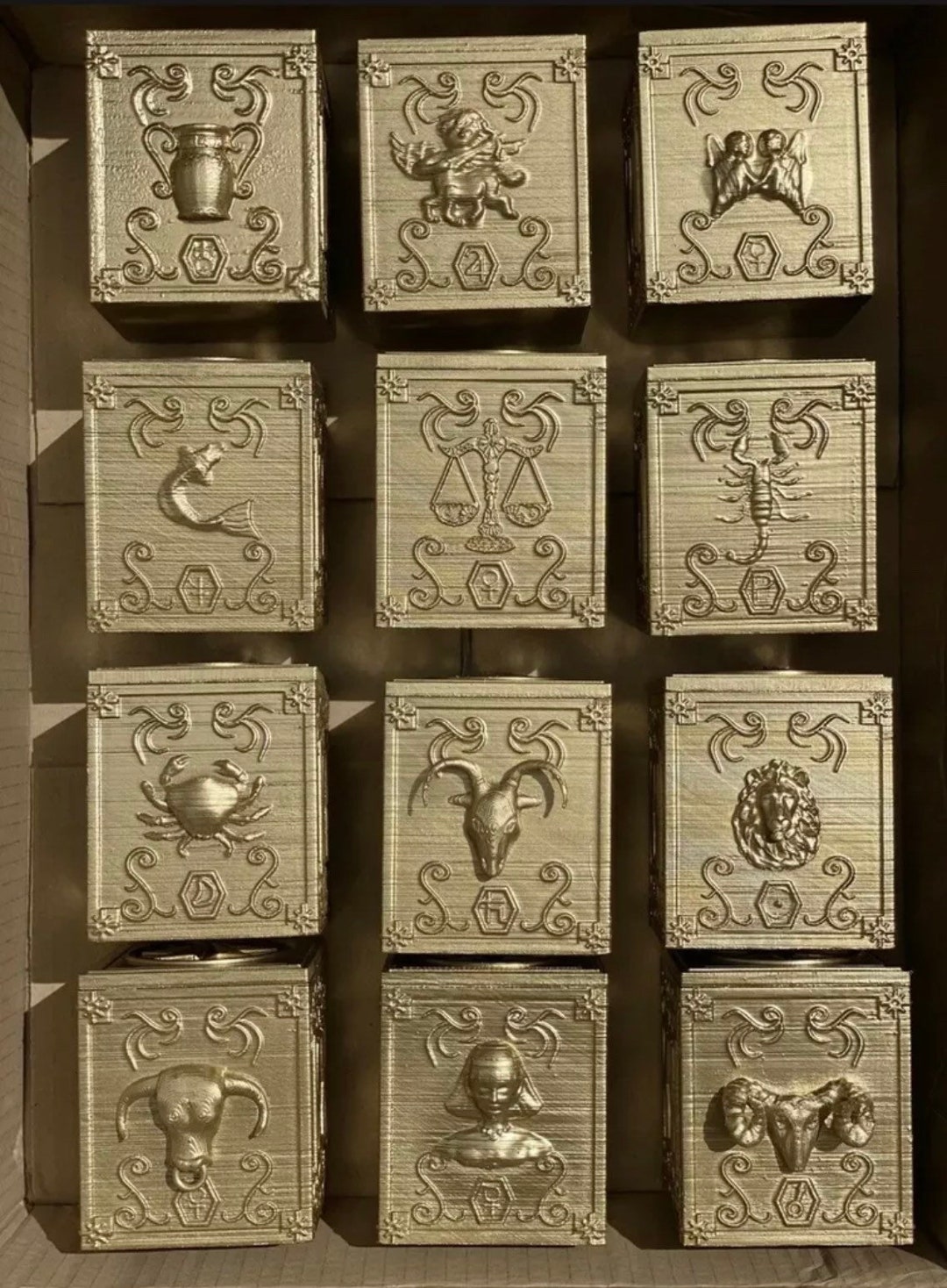 SAINT SEIYA Knights of the Zodiac 12 Pandora BOX Armor Gold - Etsy