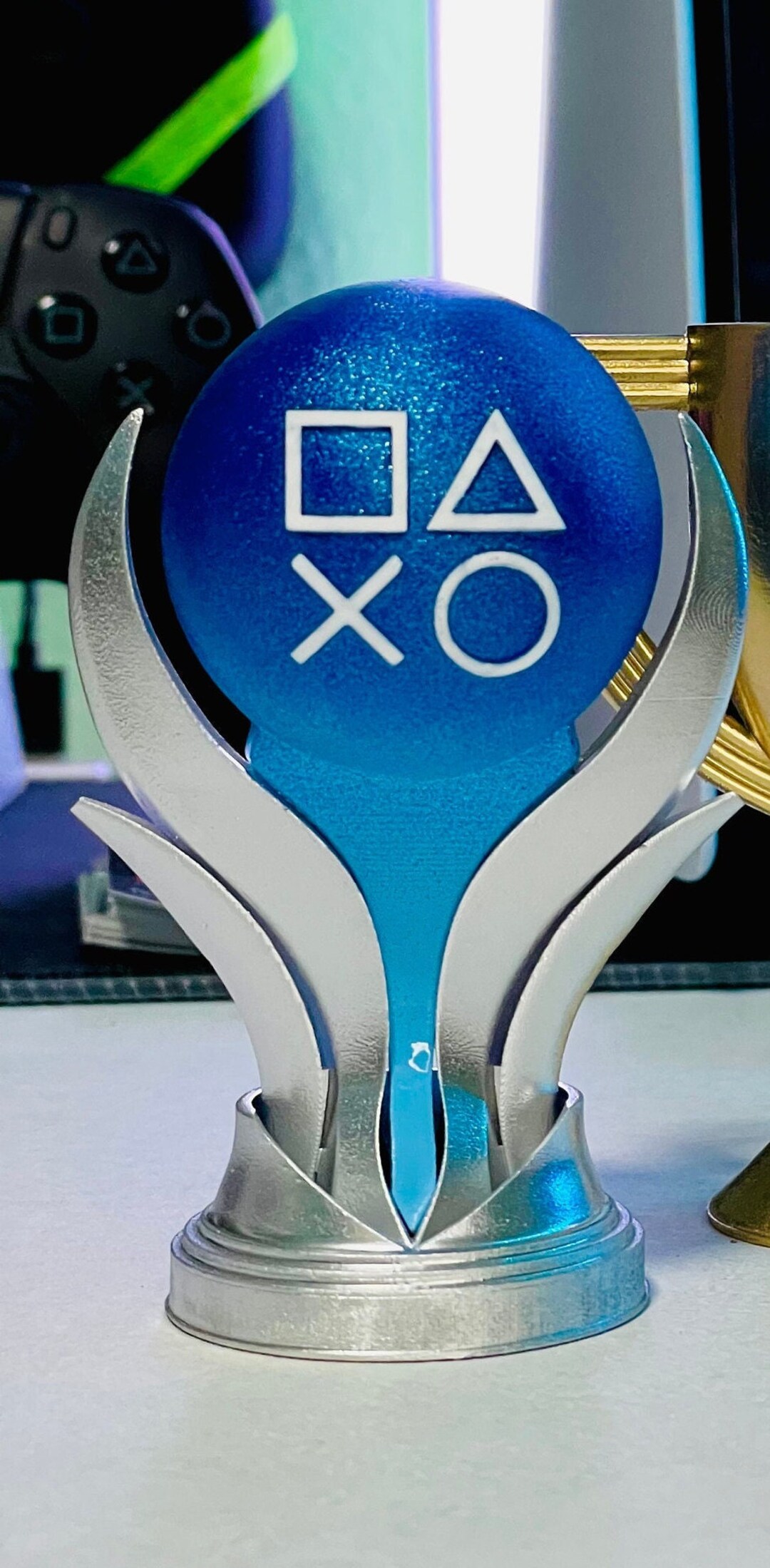 Platinum PSN Trophies Ps5 Replica Fan Art Psn Trophy - Etsy