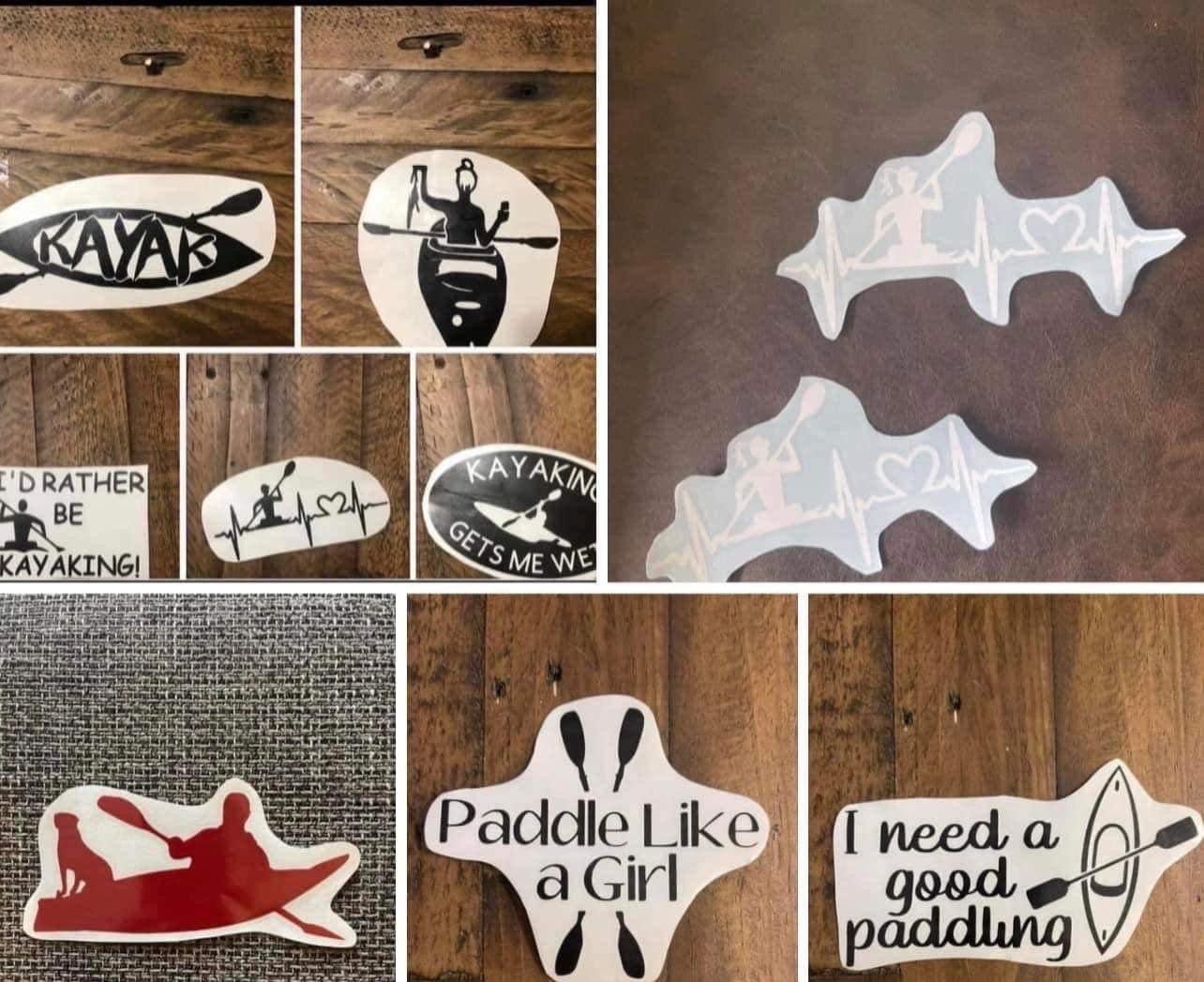 Kayak Vinyl Decals Weather and Waterproof for Your Kayak Car - Etsy