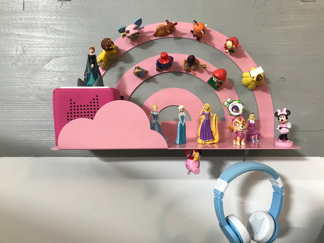 Toniebox Shelf: Steel Toy Storage - Rainbow Cloud Design - Etsy