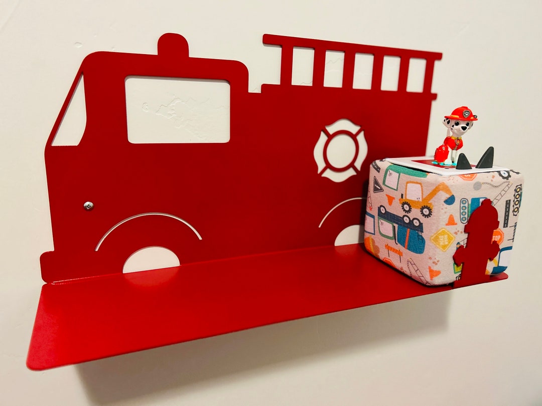 Fire Truck Tonie Shelf: Magnetic Steel Toy Storage - Etsy