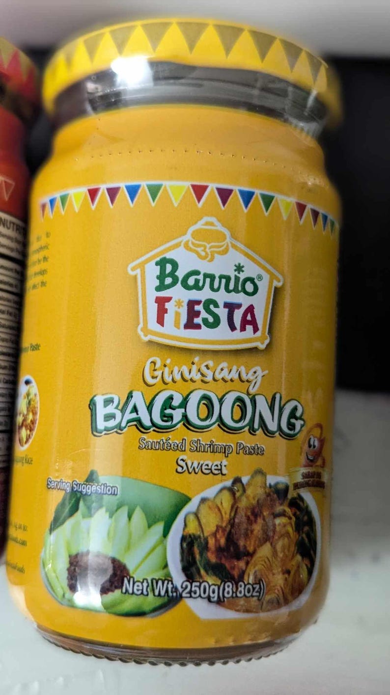Bagoong Alamang Ginisa Sauteed Shrimp Paste 250 Grams Each Product of ...