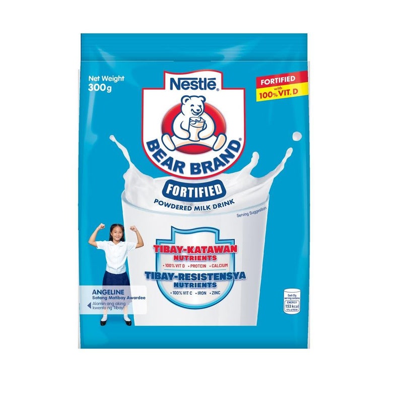 Bear Brand Fortified Powdered Milk 300g - Etsy