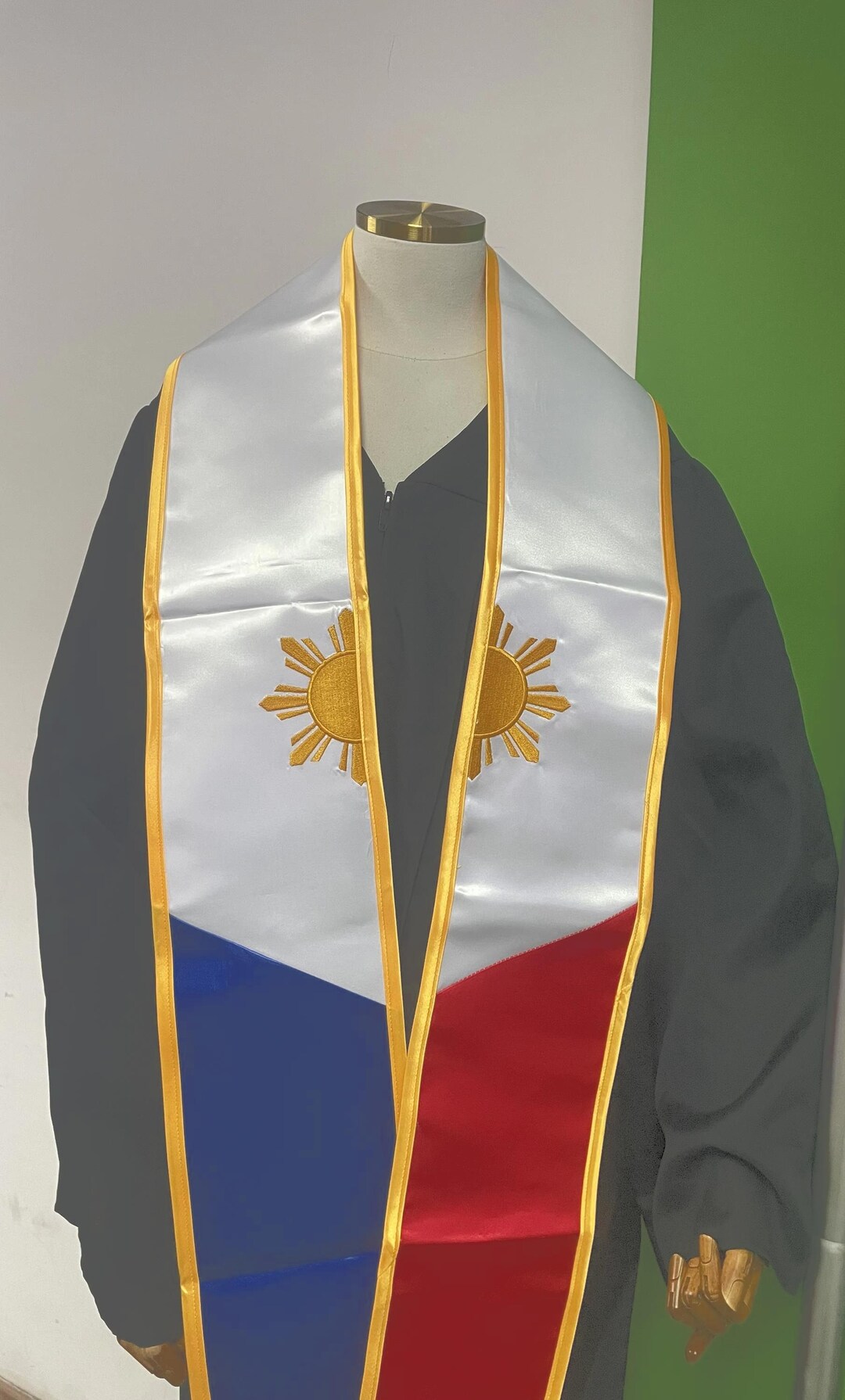 Philippines Embroidered Graduation Stole - Etsy
