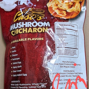 Casi's Mushroom Chicharon - Etsy