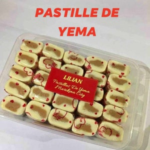 Toasted Pastilla|lilians Yema (25 Count) Pastillas De Yema|pastillas De ...