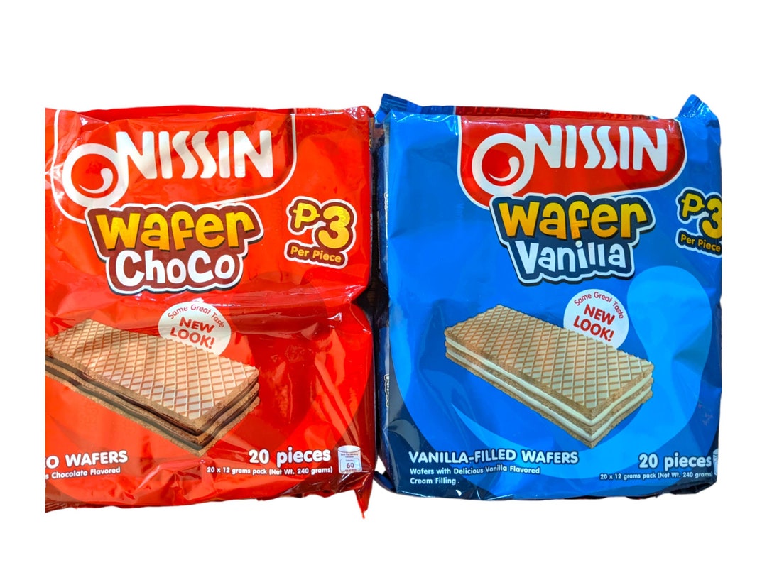 Nissin Wafer 20 Count - Etsy