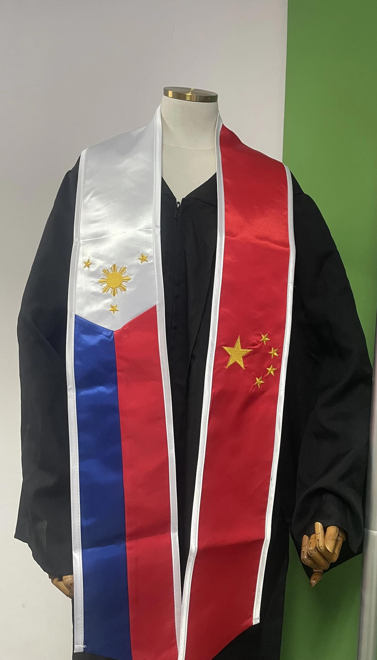 Philippines Embroidered Graduation Stole - Etsy