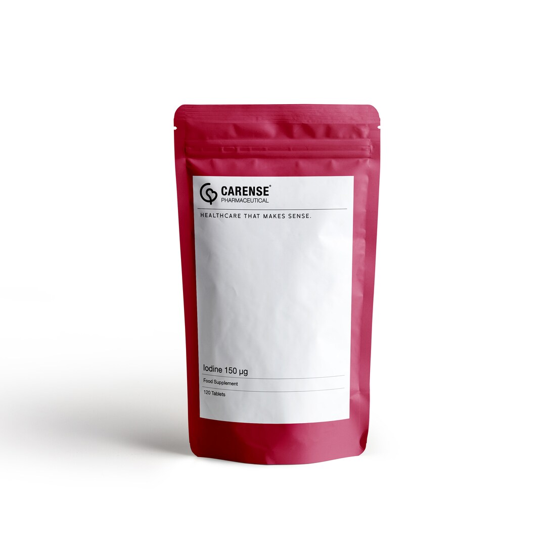 Iodine 150 μg 120 Tablets 4 Month Supply Contributes to Normal Thyroid ...