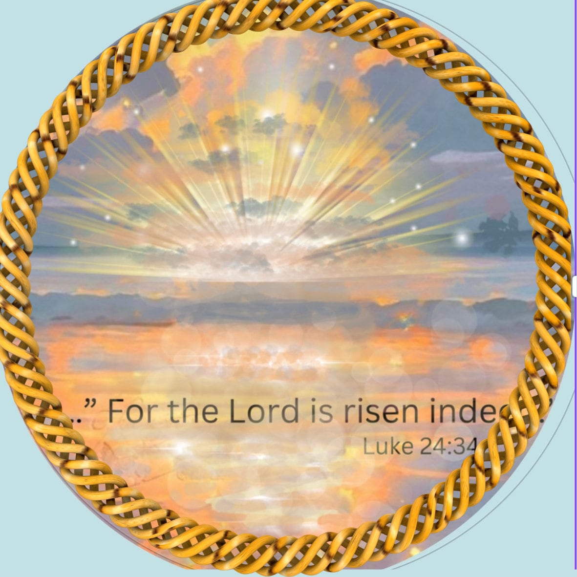 Easter Sunrise, Easter Prints, Resurrection, Jesus Christ, He is Risen ...