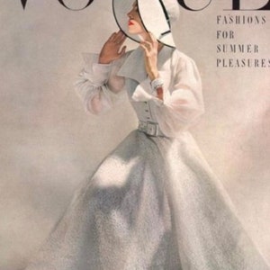 Vintage Vogue Fashion Magazine Cover 1919, Vintage Fashion, Magazine Print Vintage, Fashion ...