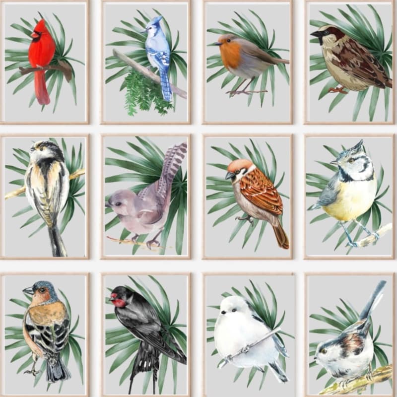 Bird Backdrop - Etsy