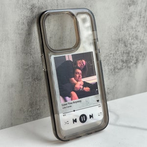 Personalized Music Plaque iPhone Case: Custom Photo Clear Case - Etsy