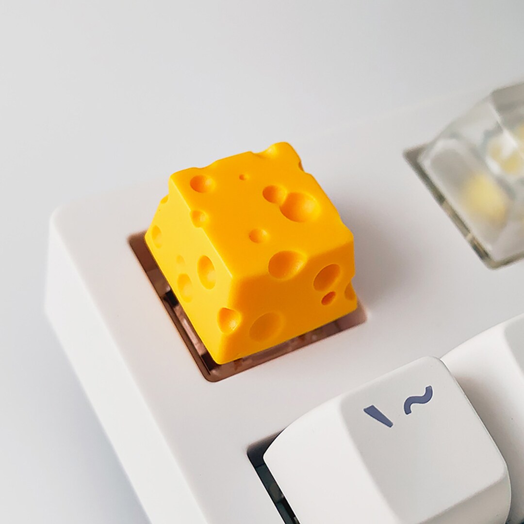 Cheese Artisan Keycap Cute Keycap Esc Keycap 1U Keycap - Etsy