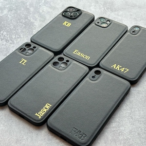 Custom Embossed Personalized Leather Case for Samsung Galaxy S25 S24 S23 S22 Ultra Plus - Etsy