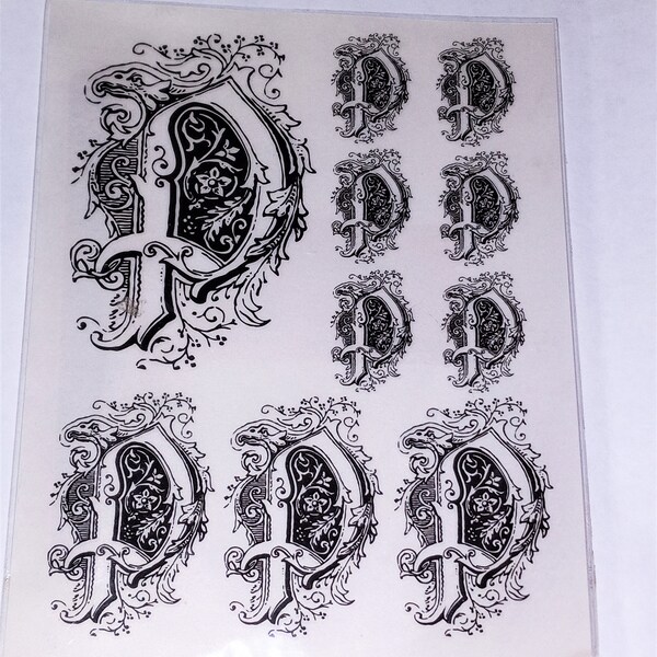 Rub on Lettering - Etsy