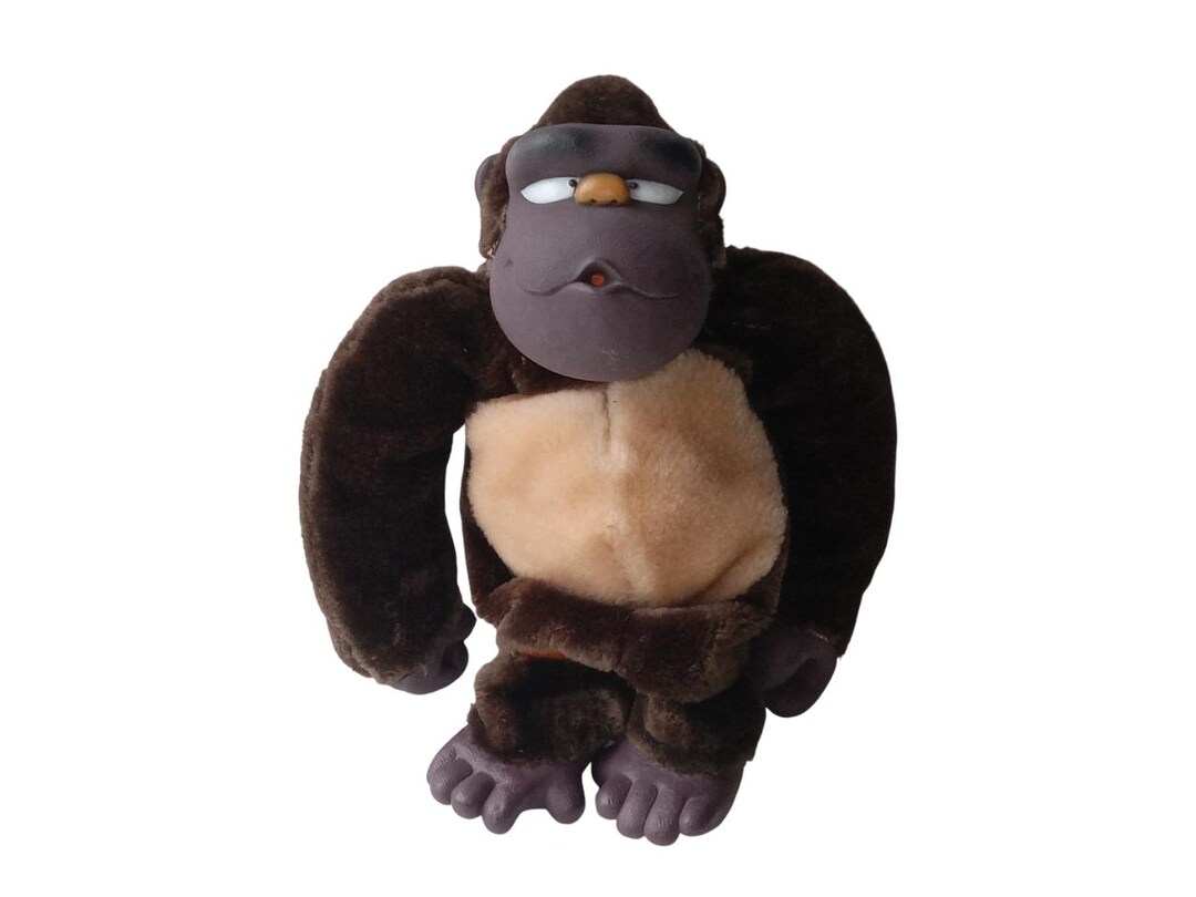Vintage 1979 Rodney the Gorilla Hand Puppet Toy, Collectible Plush ...