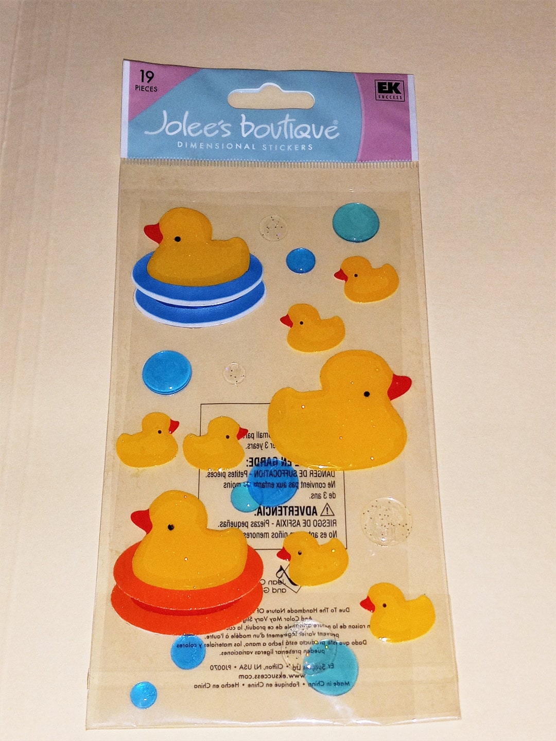 Rubber Duckies Stickers Scrapbooking Stickers Jolees - Etsy