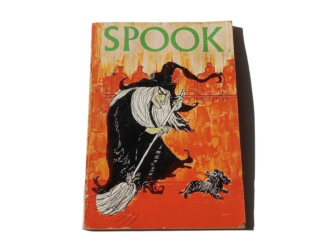 Vintage Spook Book by Jane Little, Paperback Witch Book - Etsy