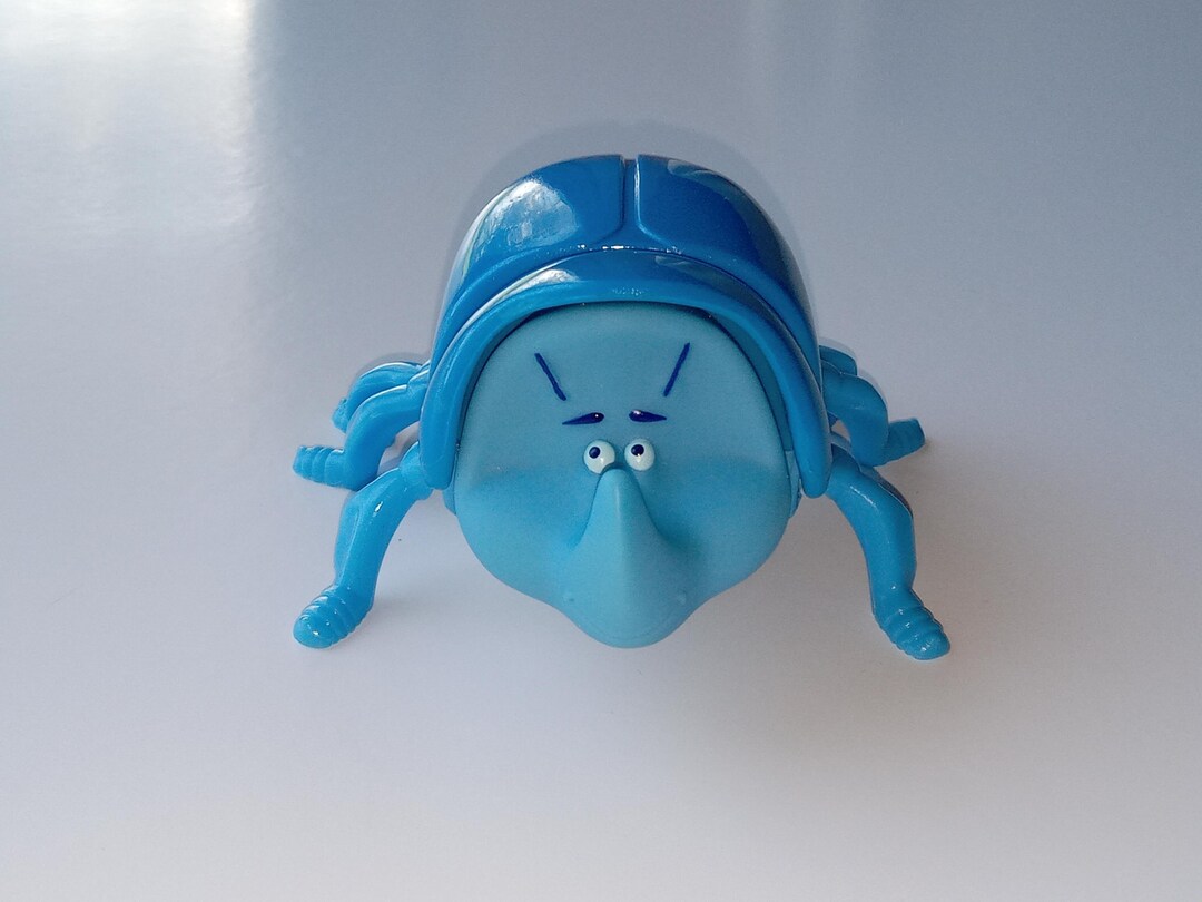 Vintage Bugs Life Collectible Toy, Blue Beetle Mcdonald's Windup Play ...