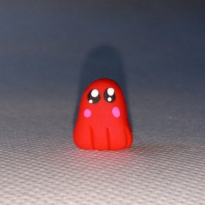Teeny Ghost, Red Ghost, Cute Little Ghost, Ghost Desk Buddy, Ghost ...