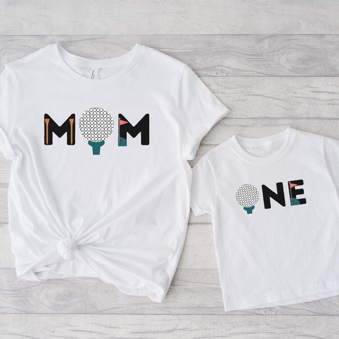 Mom Golf Tee Birthday Shirt, Matching Family Shirts, Golf Birthday ...
