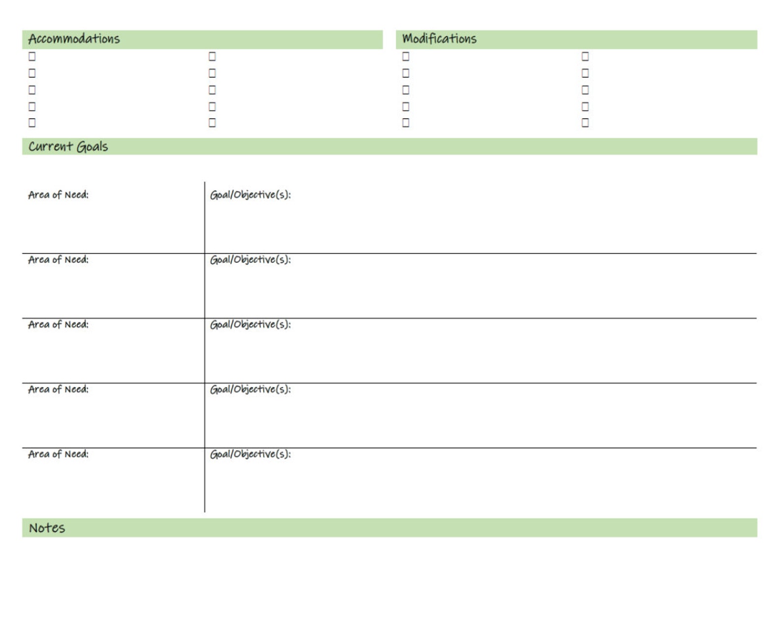IEP Organizer - Etsy