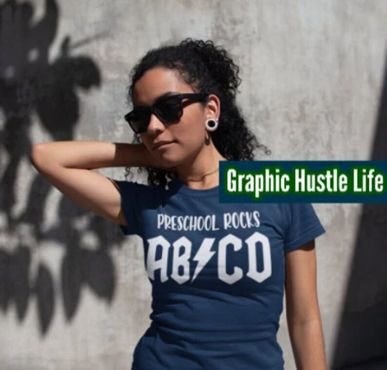 Teacher ABCD Rock Band Style,png Bundle - Etsy