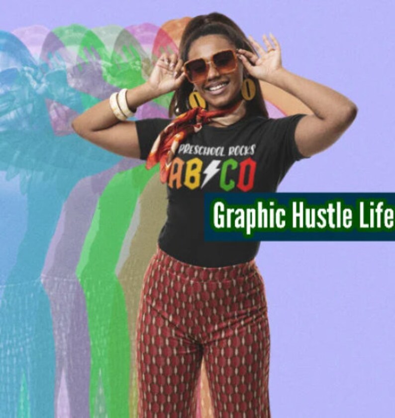 Teacher ABCD Rock Band Style,png Bundle - Etsy