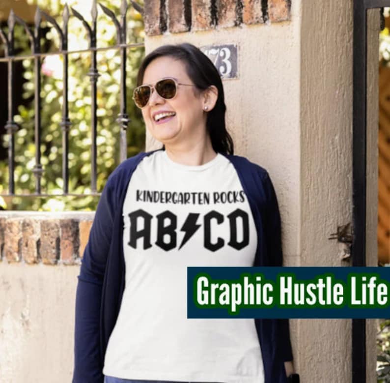 Teacher ABCD Rock Band Style,png Bundle - Etsy