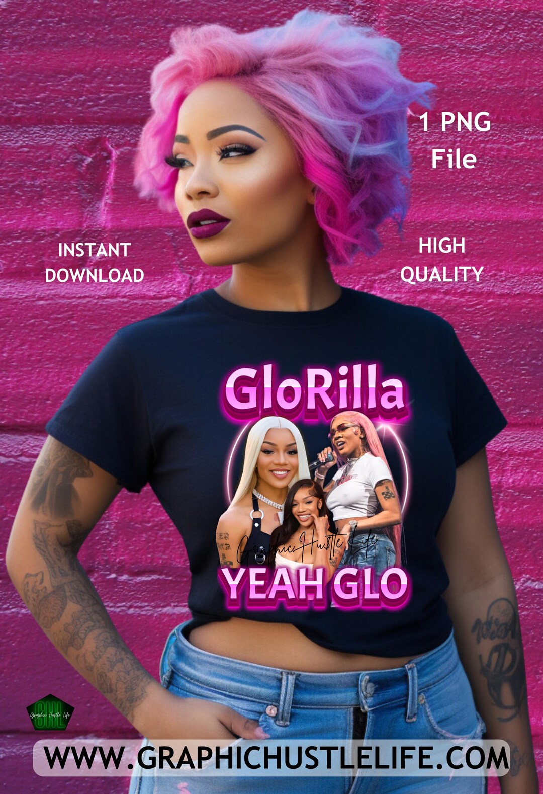 Yeah Glo Png, Glo Rapper Png, Glo Rapper Bootleg Png - Etsy