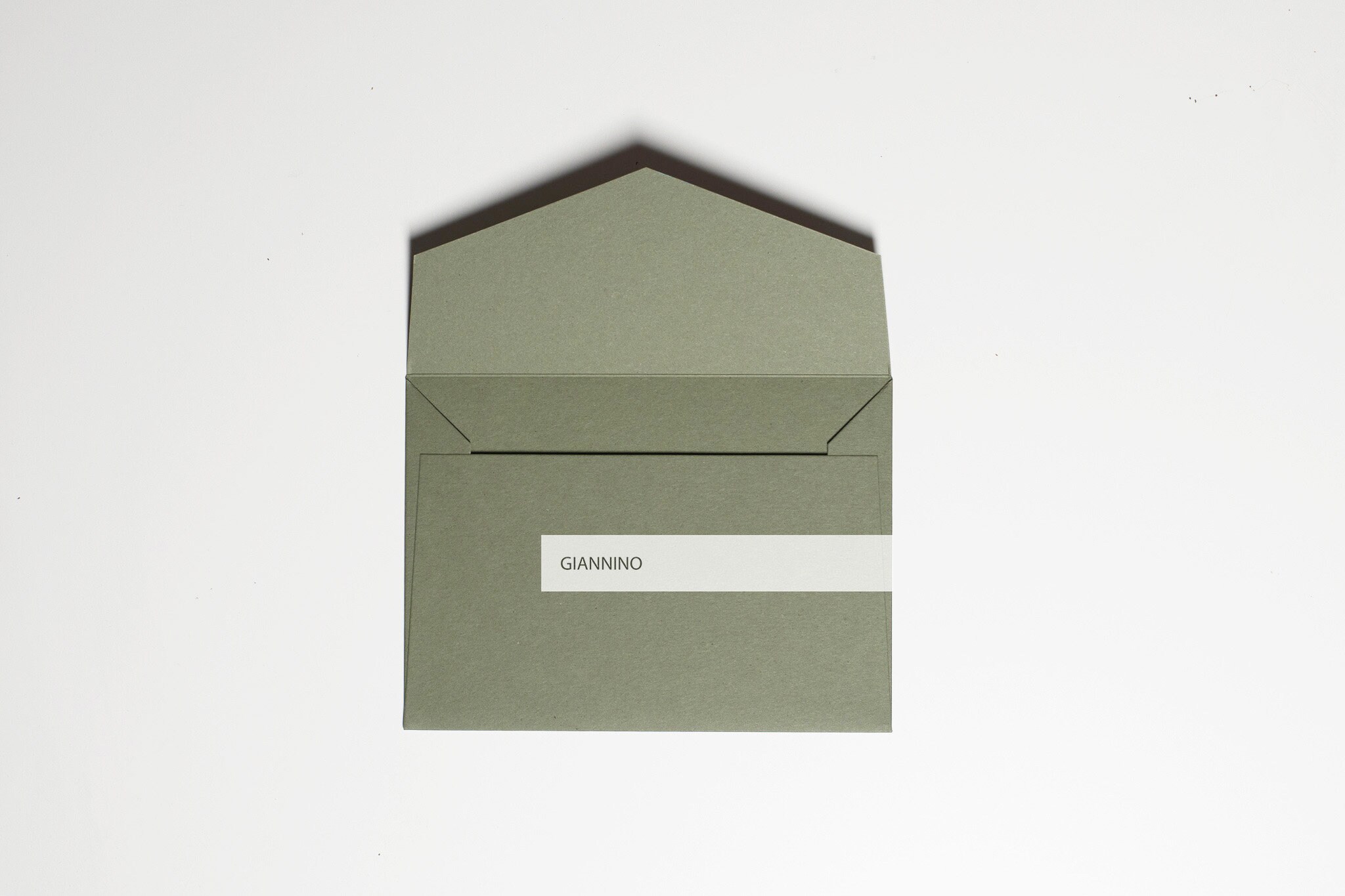 Invitation Envelope, Olive Green Color, 5x7 Envelope, Gift Envelope ...