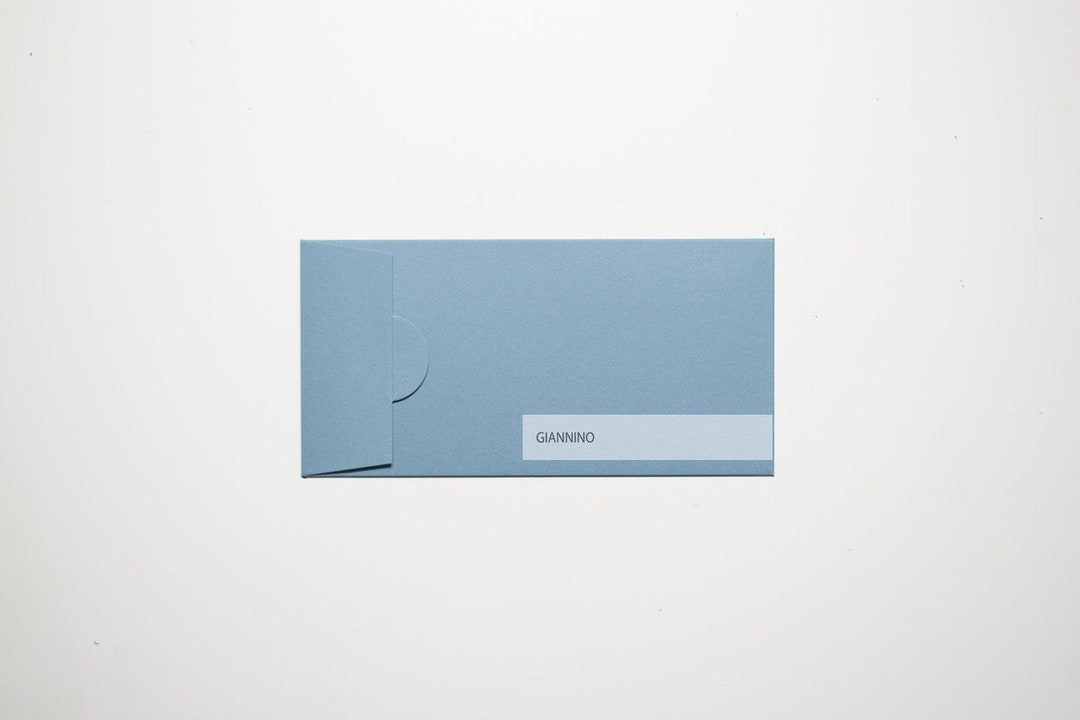 Handmade Dusty Blue Envelope: Elegant DL Size, 180 Gsm - Etsy