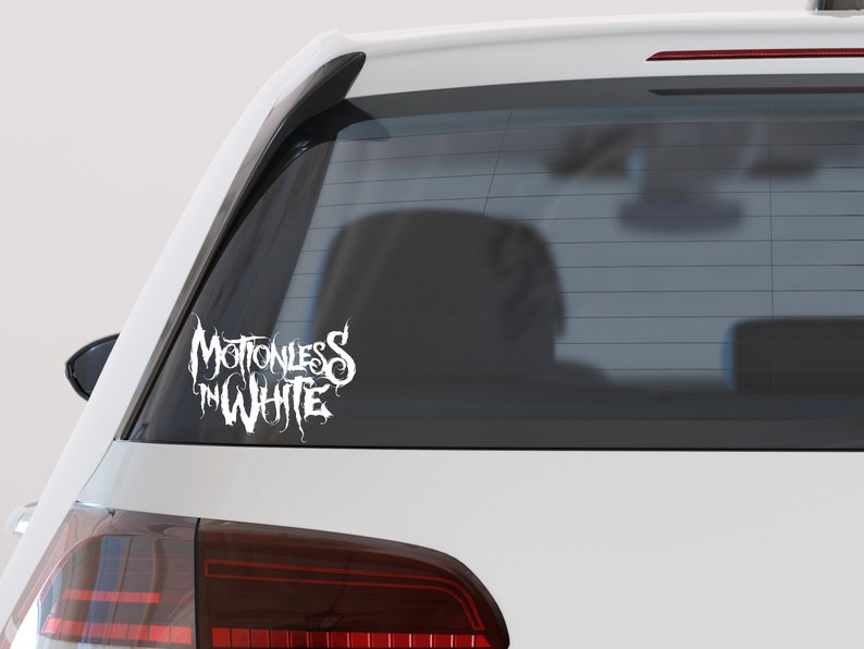Motionless in White Car Decal - Etsy
